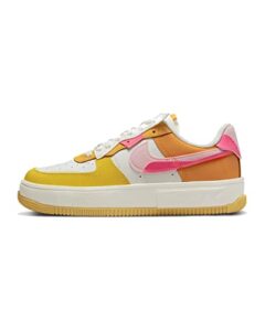 women's air force 1 fontanka - size 7.5 us - summit white/hyperpink