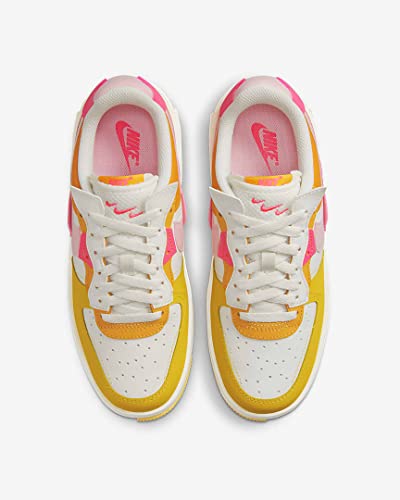 Women's AIR Force 1 FONTANKA - Size 7.5 US - Summit White/HyperPink