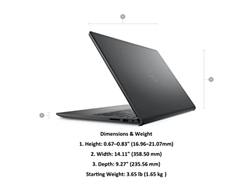 Dell Inspiron 15 3000 3520 15.6" FHD Touchscreen (Intel 4-Core i5-1135G7, 16GB RAM, 512GB PCIe SSD, UHD Graphics) Business Laptop, WVA Anti-Glare, Numeric Keypad, Webcam, Wi-Fi, Win 11 Pro