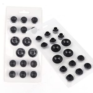 RALAN 16 in 1 Replacement Accessories Kit compatible with Xbox One S/X,Xbox Series S/X,Xbox Elite Controller Series 1/2 - 4 Thumbsticks Replacement with 12 Swap Joysticks