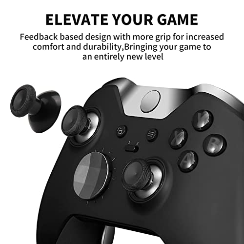 RALAN 16 in 1 Replacement Accessories Kit compatible with Xbox One S/X,Xbox Series S/X,Xbox Elite Controller Series 1/2 - 4 Thumbsticks Replacement with 12 Swap Joysticks