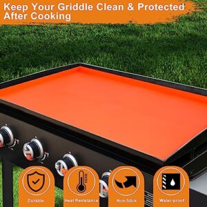 HEYYUMI Griddle Mat for 36" Blackstone Grill,36 Inch Heavy Duty Food Grade Silicone Grill Cover Mat Top Cover,Protect Your Grill from Rodents, Insects, Debris and Rust,Reusable BBQ Grill Mat