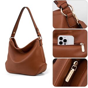 Montana West Hobo Bags for Women Purses and Handbags Top Handle Shoulder Bags with Adjustable Guitar Strap MWC-085BBR