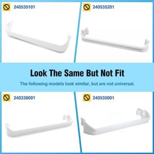 240534701 & 240534901 Refrigerator Shelf Retainer Bar Compatible with Frigidaire, Kenmore Refrigerator Door Shelf Parts,Replaces PS734936 AP3214631 948952 AP3214630 PS734935 948954 AH734935 EA734935