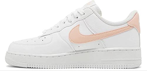 Nike Women's Air Force 1 '07 Next Nature Shoes (White/Arctic Orange-White, us_Footwear_Size_System, Adult, Women, Numeric, Medium, Numeric_9)