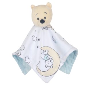 lambs & ivy disney baby cozy friends winnie the pooh security blanket/lovey