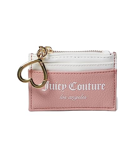 Juicy Couture Fashionista Sports Card Case Taffy/White One Size