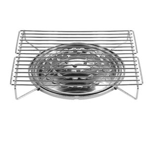 portable barbecue grill multi-purpose gas burner grill rack stove top grill barbecue stove for home kitchen