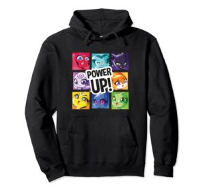 miraculous ladybug - kwamis power up pullover hoodie