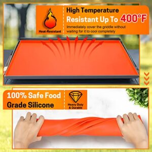 i-FSK Griddle Mat for Blackstone 36", Silicone Griddle Cover Compatible with Blackstone, Blackstone Griddle Accessories, Heavy Duty Grill Cover for All Season Cooking Protective