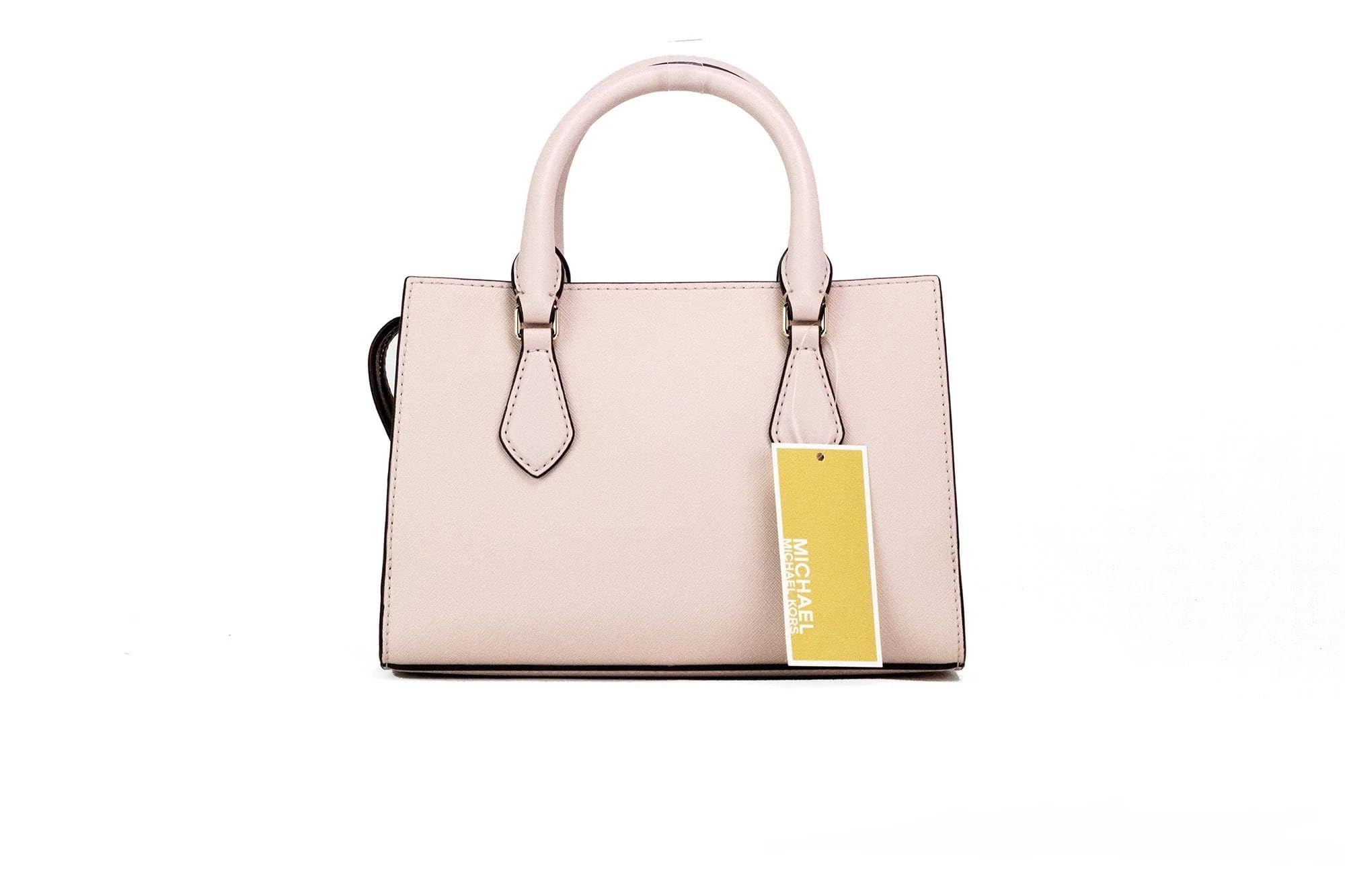 Michael Kors Sheila Small Non-Leather Vegan Satchel (Powder Blush)