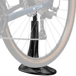 nansike bicycle floor type hub mount parking rack stand - lightweight plastic bike stand floor for indoor storage for 24" to 29" kids mountain and road bike indoor outdoor storage