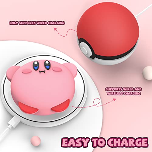 [2Pack] Cute Cover for Galaxy Buds pro 2 case/Galaxy Buds 2 case/Galaxy Buds pro case/Galaxy Buds Live case,3D Cartoon Anime Silicone Protective Cover for Samsung Earbuds Case