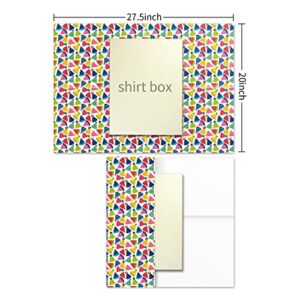 FIEHALA Happy Birthday Wrapping Paper Sheets for Girl Boy Kids - 12 Sheets with 4 Birthday Patterns - Pre cut & Folded Flat Design (20 inch × 27.5 inch per sheet)