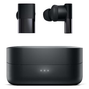 status between 3anc onyx true active noise cancelling wireless earbuds - black iphone & android anc in ear buds, charging case, built-in 6 microphones, 8h playtime, bluetooth 5.2, ipx5 waterproof