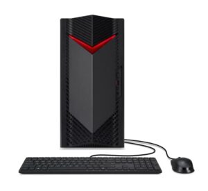 acer nitro 50 n50-650-ur12 gaming desktop | 13th gen intel core i5-13400f 10-core processor | nvidia geforce rtx 3050 | 16gb 3200mhz ddr4 | 1tb pcie gen 4 ssd | intel wi-fi 6e ax211 | windows 11 home