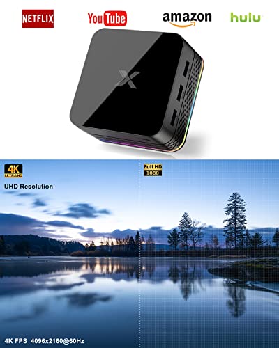 2023 New Mini PC 16GB DDR5 512GB M.2 SSD Windows 11 Pro Intel Alder Lake N95(up to 3.4Ghz) 4-Core CPU Mini Desktop Computer Support RGB Light HDMI 4K 2.4G/5G WiFi Bluetooth 4.2 Gigabit Ethernet