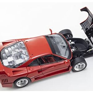 ALIXCE Classic Static Scale Models for Ferrari F40 1:18 Alloy Full Open Car Model Birthday Party Favor Scene Decoration Display Adult Gift Non RC Toys