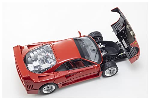 ALIXCE Classic Static Scale Models for Ferrari F40 1:18 Alloy Full Open Car Model Birthday Party Favor Scene Decoration Display Adult Gift Non RC Toys