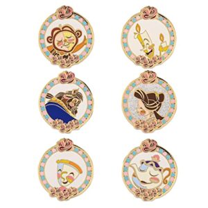 loungefly disney beauty and the beast portraits blind box pins [one random]