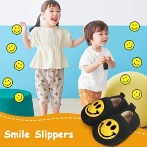 metricfalcon Smile Face Slippers Kids Girls Slippers for Kids Boys Soft Lightweight Cozy Indoor and Outdoor