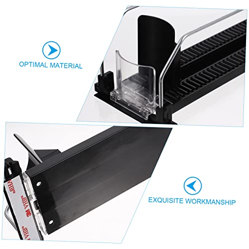 Garneck Propeller Beverage Organizer for Fridge Tool Tray Organizer Magnetic Shelf for Refrigerator Drink Holder Self Pushing Drink Organizer Fridge Drink Organizer Pusher Drink Propeller