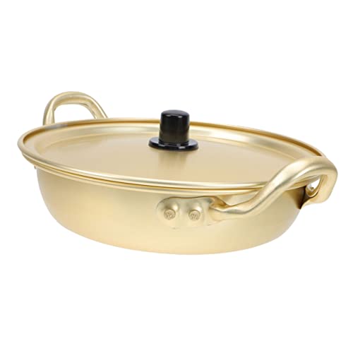 SHOWERORO Pot Dumpling Steamer Chinese Noodles Nonstick Cookware Metal Soup Pot Noodles Cooker Pot Ramen Pot Korean Ramen Pot Ramen Noodle Pot Popular Ramen Cooking Utensils Light Ramen Pot