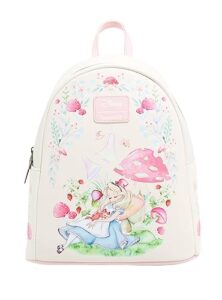 loungefly disney alice in wonderland sleeping mini backpack