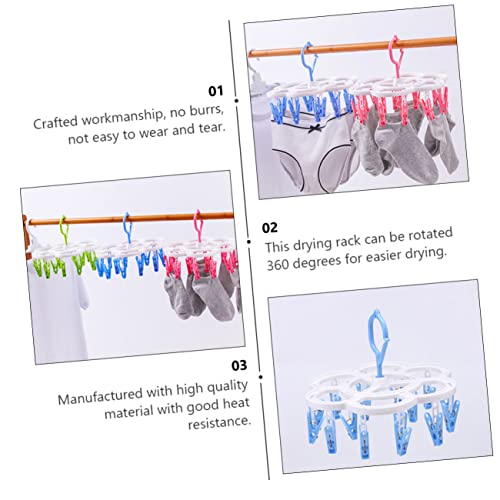 Zerodeko 1 PC Drying Rack Glove Drying Rack Laundry Drying Rack Collapsible Folding Drying Rack Laundry Hanger Drying Rack Drying Rack Clothing Clothes Drying Rack Towels Hanging Rack Baby