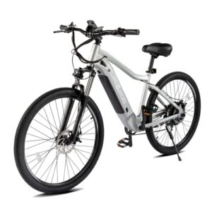 pexmor electric bike for adults, 750w bafang motor ebike 32mph adult electric bicycle 48v 14ah lg battery, 27.5" electric mountain bike 7 speed gears lockable fork city commuter e-bike,ul certified