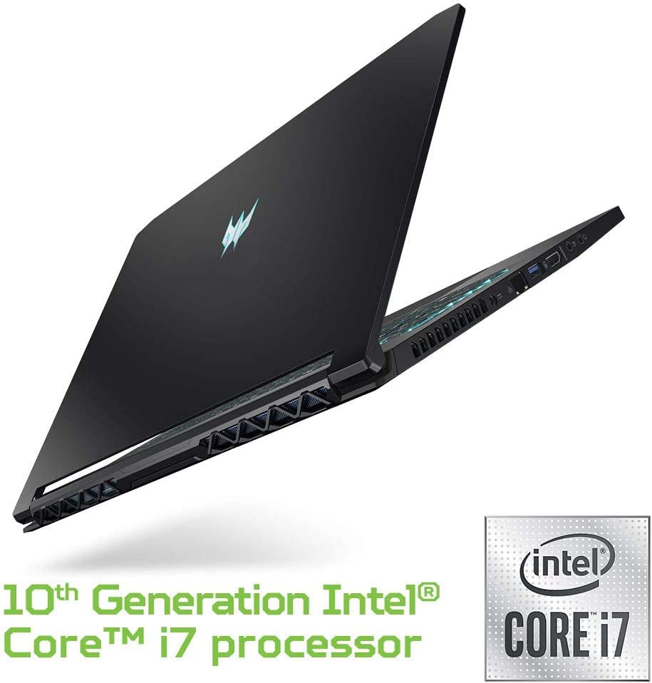 Acer Predator Triton 500 Gaming Laptop, 15.6" FHD NVIDIA G-SYNC Display 300Hz, Intel Core i7-10750H, NVIDIA GeForce RTX 2070 Super, 32GB DDR4 RAM, 1TB NVMe SSD, Wi-Fi 6, RGB Backlit KB