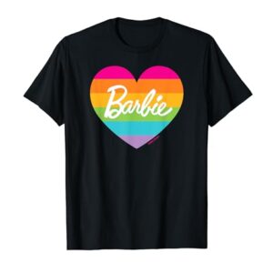 Barbie - Barbie Pride Rainbow Heart T-Shirt