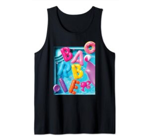 barbie - dream summer pool floaties tank top