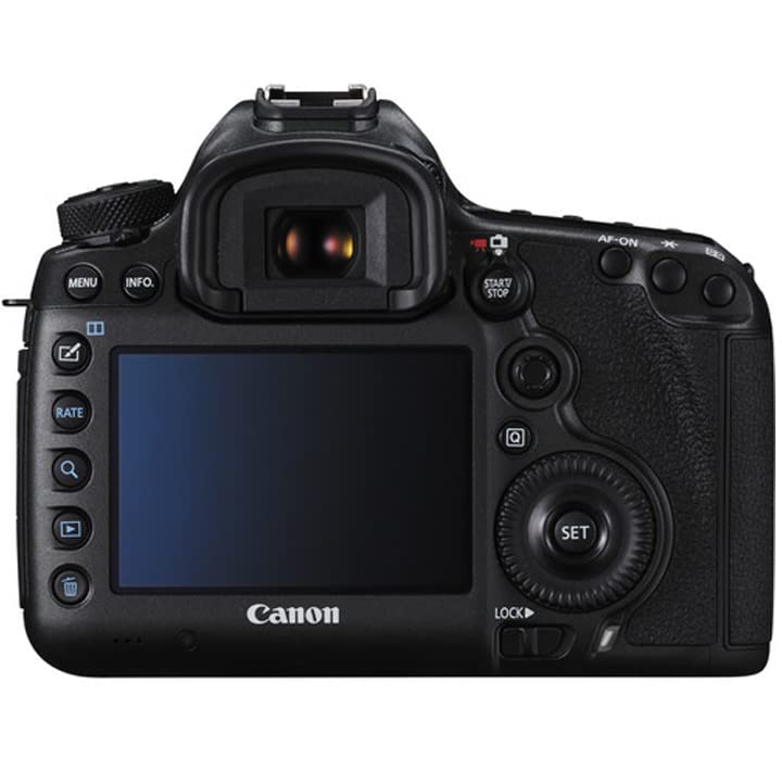 Canon EOS 5DS R DSLR Camera + 2X 64GB Memory + TTL Flash + Microphone + Case + More (15pc Bundle)