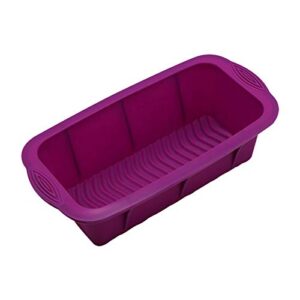 Tie Cake Pans 3 Bread Bread Loaf Silicone Non-Stick Rectangle Baking Pan Mold Kitchen，Dining Bar Kitchen Baking Pans