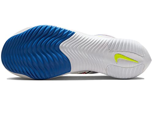 Nike Men's ZoomX Streakfly Racing Shoes (White/Black-Volt-Racer Blue, us_Footwear_Size_System, Adult, Men, Numeric, Medium, Numeric_8_Point_5) 8.5