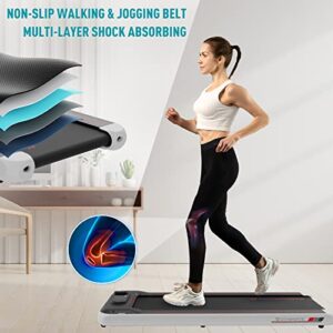 CITYSPORTS Under Desk Treadmill, Treadmill Walking Pad, Portable for Desk Treadmill Space Saving, LCD Display