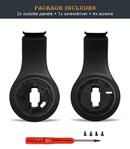 Studio 3 Inside Panel as Same as The OEM Studio3 Replacement Parts Inner Earphone Shell Accessories Compatible with Beats by Dr. Dre Studio 3/A1914 Studio 2 Wireless/B0501 Headphones (Matte Black)