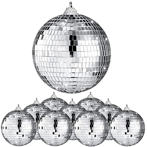 Wtpncil Disco Balls Ornaments, Disco Balls, Disco Ball Decor, Disco Ball for Party Decorations - 12 PCS(2 inch)