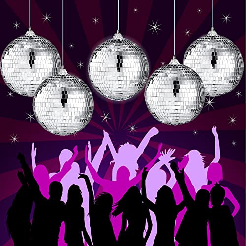 Wtpncil Disco Balls Ornaments, Disco Balls, Disco Ball Decor, Disco Ball for Party Decorations - 12 PCS(2 inch)