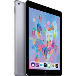 apple early 2018 ipad (9.7-inch, wi-fi, 32gb) - space gray (renewed premium)