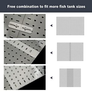 Fish Tank Divider 55 Gallon Clear, Aquarium Divider, Isolation Board with Suction Cups