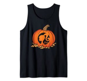 barbie - pumpkin logo tank top