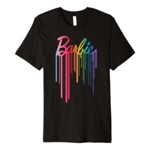 Barbie - Logo Rainbow Drip Premium T-Shirt