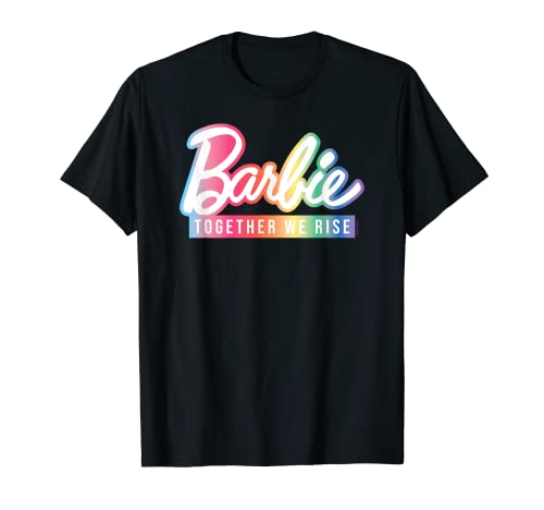 Barbie - Together We Rise Rainbow T-Shirt