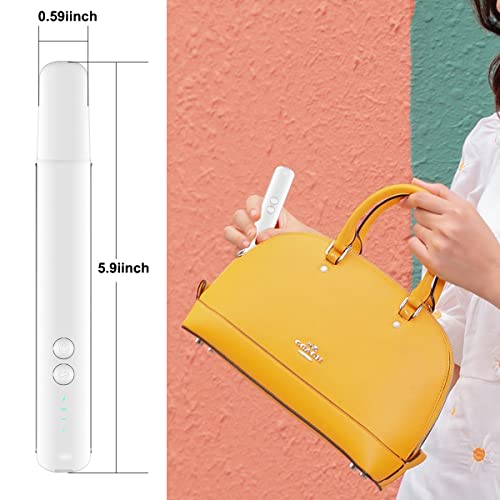 Nail Drill for Acrylic Nails, Cordless Electric Nail File for Gel Remover and Polish, Professional Manicure Set & Pedicure Tool Kits for Home Salon Use, Rechargeable and Portable-White