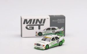 true scale miniatures model car compatible with mercedes-benz 190e 2.5 16 evolution ii 1991 dtm zakspeed #20 1/64 diecast model car mgt00366