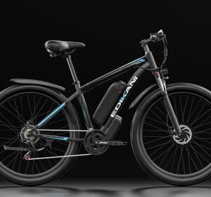 EXRBYKO 29” Electric Bike for Adults with 750W Brushless Motor 48V 15AH 720WH Battery, Up to 65 Miles 32MPH Mountain Ebike with 21-Speed Gears, IP7 Waterproof Electric Bicycle E Bike for Commuter