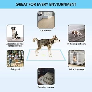 LCZLBRRD Large 23.5x35 Inches Training Pads,30 Counts-Disposable Polymer Super Absorbent Puppy Pads,Leakproof Pee Pads for Dogs,Puppies,Cats,Rabbits.