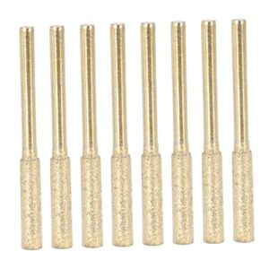 ganazono chainsaw file chainsaw tool chain tool deburring tool titanium plated burr file burr grinding diamond chainsaw sharpener sharpening wheel burr grinding stone sharprner mill 8 pcs